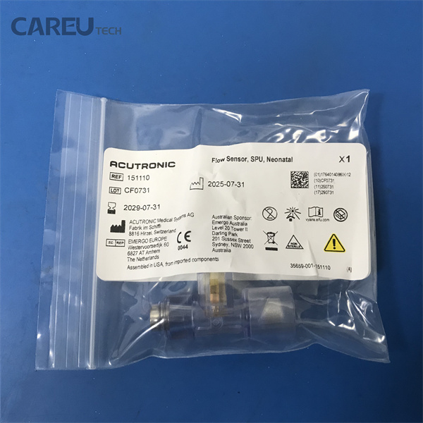 Acutronic REF 151110 SPU Flow Sensor For Fabian Series Ventilators ...